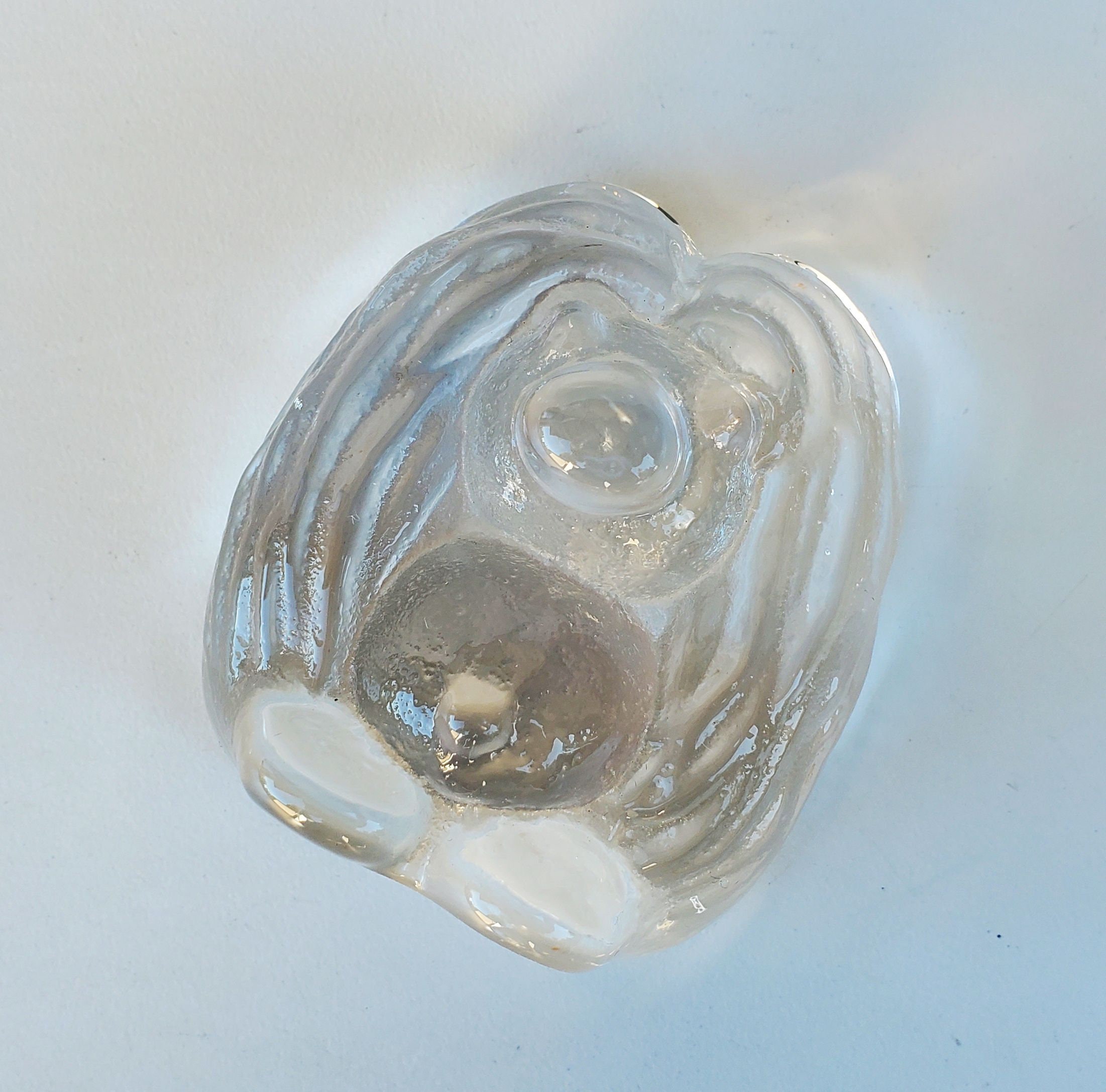 Swedish Glass Troll Figure by Bergdala Glass Long Hair | Etsy