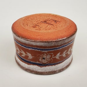 Barbara Brotman Northwest Studio Pottery Bowl - Hand Decorated Floral ...