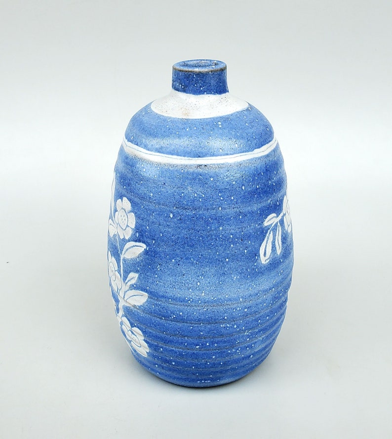 Crow Valley Orcas Island Studio Pottery Large Decorated Blue - Etsy