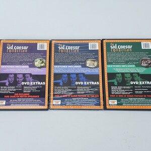 Sid Caesar Comedy DVD Collection - 3 Disc Box Set - 215 Minutes of ...