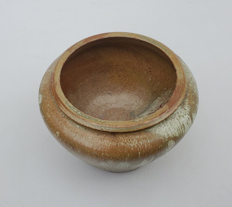 Early Dominican Sisters Folk Art Pottery Vase - Green Rutile Glaze ...
