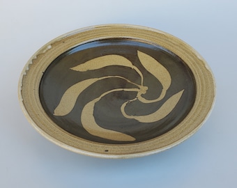 Eric Norstad Northwest Studio Pottery Bowl - Blue Glaze With Brown ...