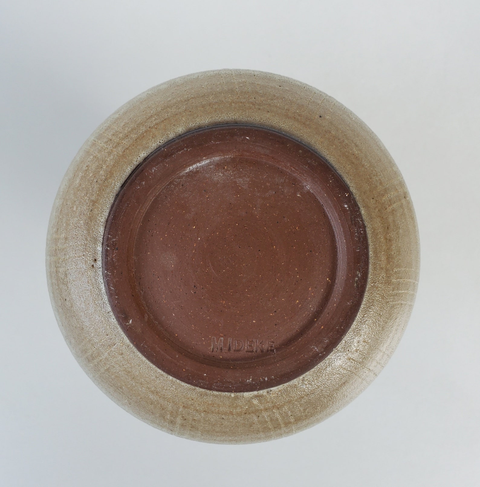 Louis Mideke Northwest Studio Pottery Cruet Bottle Vase With Stopper ...