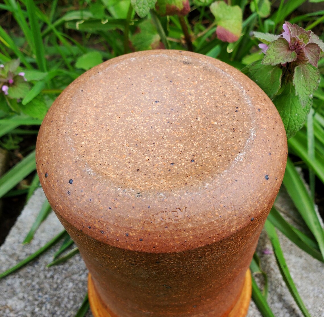 Donna Tousley Studio Pottery Vase Hand Thrown Kitchen Spoon - Etsy