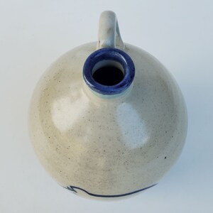 Debbie Dean Studio Pottery Curley Tail Pig Design Handled Jug - Blue ...