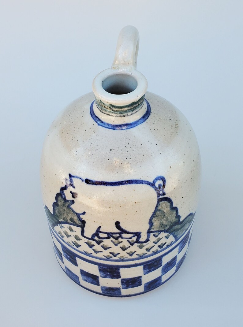 Debbie Dean Northwest Studio Pottery Whiskey Jug - Farmhouse PIG Design ...