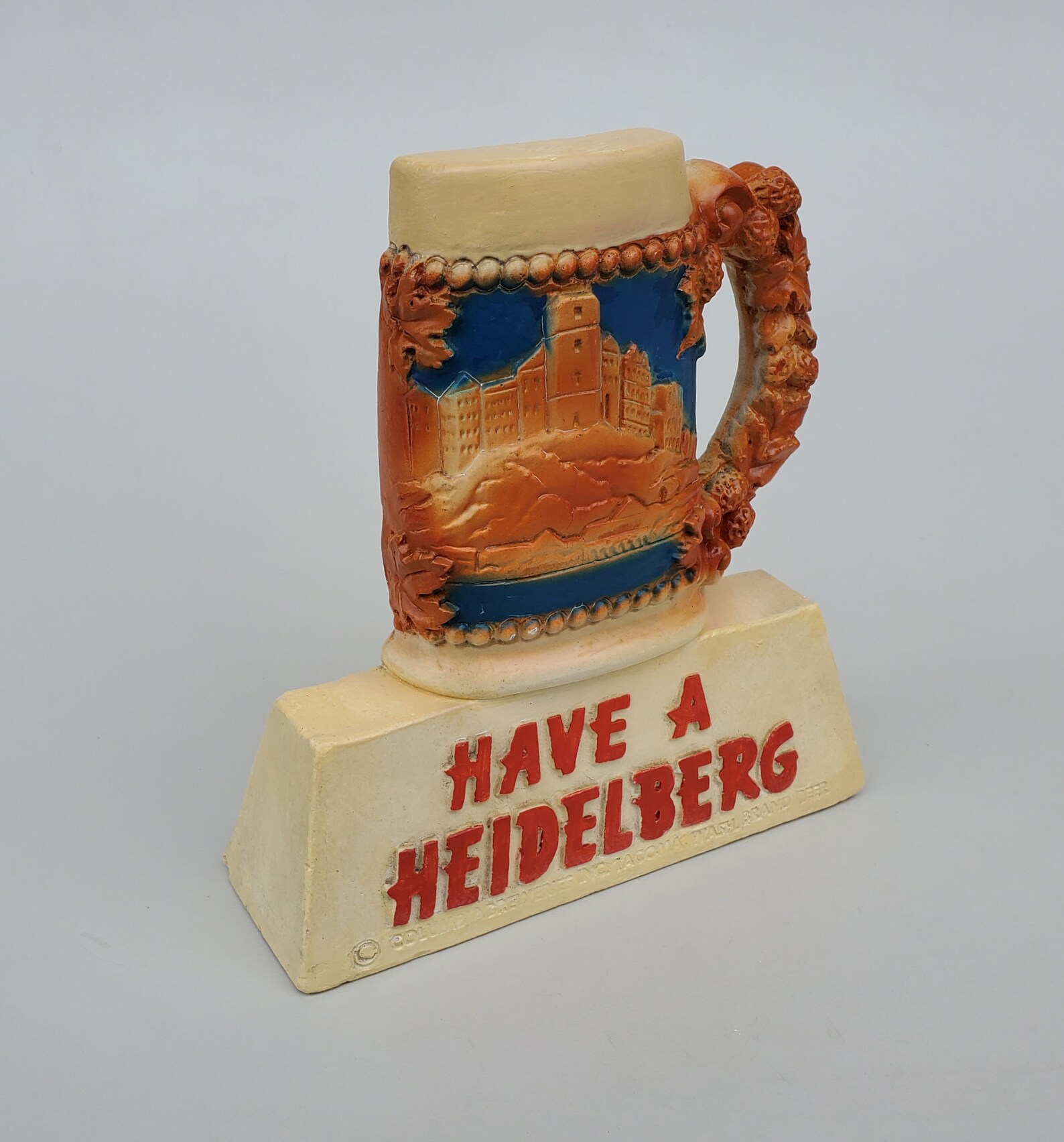 Vintage Heidelberg Beer Store Display - Columbia Brewing Tacoma ...