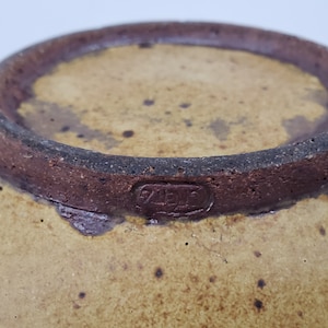 William Creitz Oregon NW Studio Pottery Covered Stoneware Bowl - Gold ...
