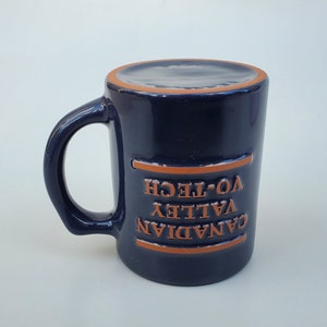 Frankoma Art Pottery Novelty Coffee Mug - Canadian Valley Vo-tech ...