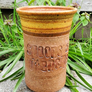 Donna Tousley Studio Pottery Vase - Hand Thrown Kitchen Spoon and ...