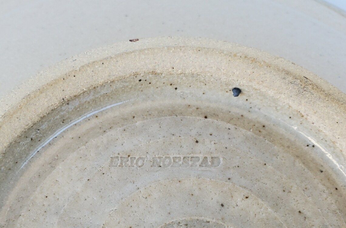 Eric Norstad Decorated Studio Pottery Bowl - California Studio Potter ...