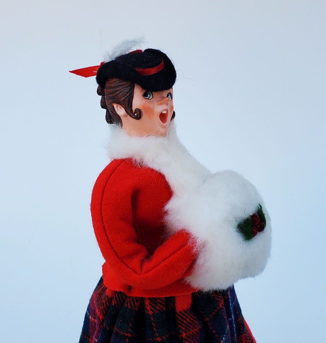 Simpich Christmas Character Doll Lady Singing Christmas | Etsy