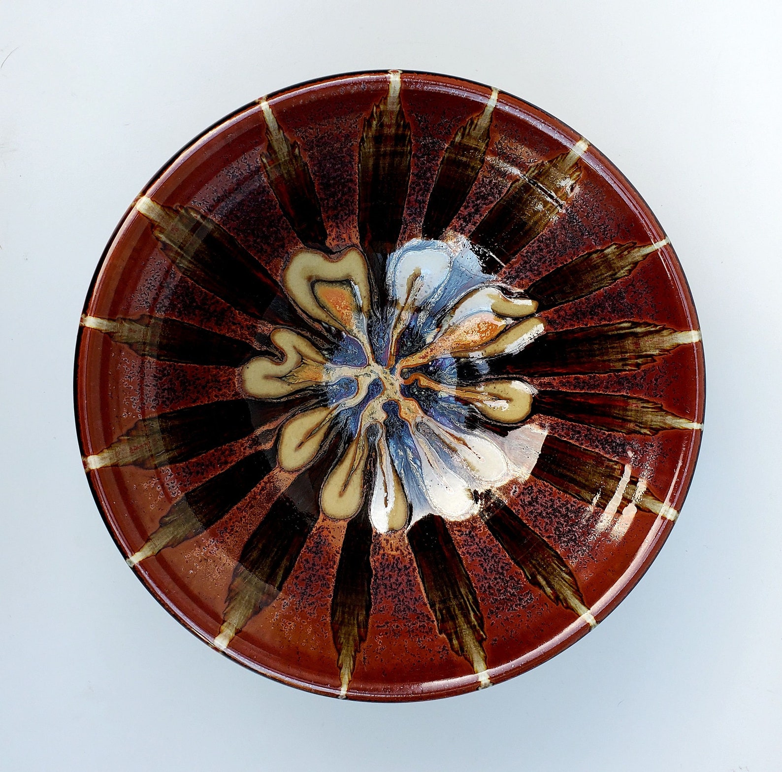 Matthew Patton Seattle Studio Potter Decorated Pottery Bowl - Etsy