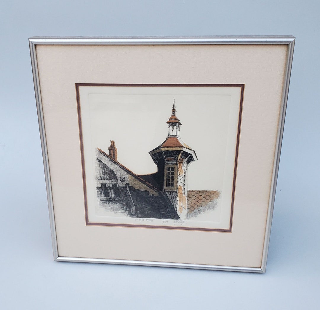 Jim Yarbrough Limited Edition Hand Colored Etching - 89 15th Street ...