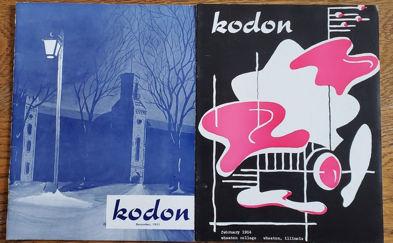 1950's Era Wheaton College Kodon Magazine - 5 Back Issues 1951 - 1952 ...