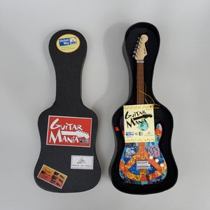 Guitar Mania Mini Fender Stratocaster Guitar - Peace - Cleveland School ...