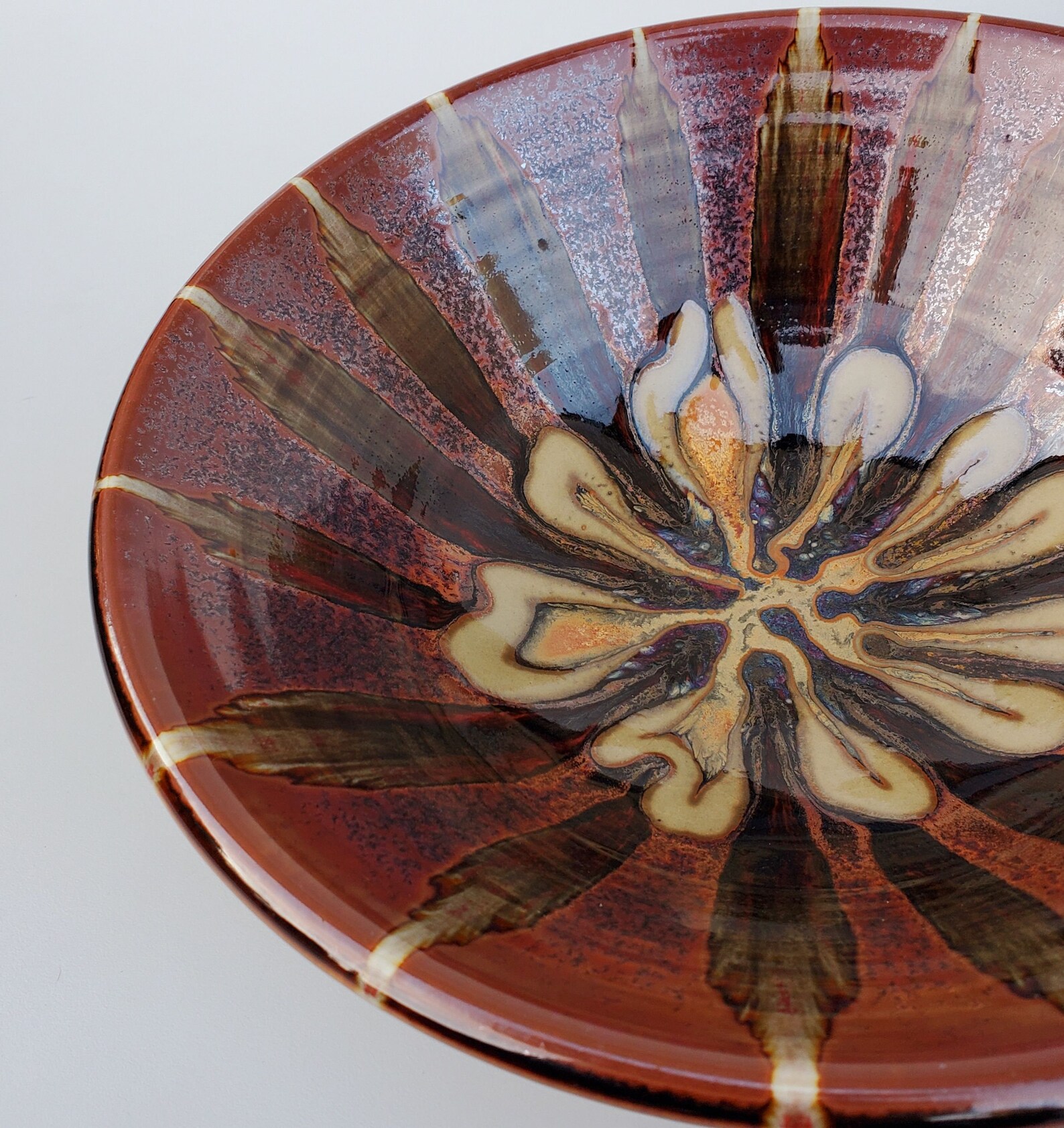 Matthew Patton Seattle Studio Potter Decorated Pottery Bowl - Etsy