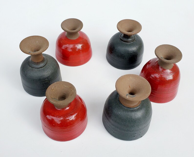 Ben Bieri Northwest Studio Pottery Carafe and 6 Goblet Cup Set - Etsy