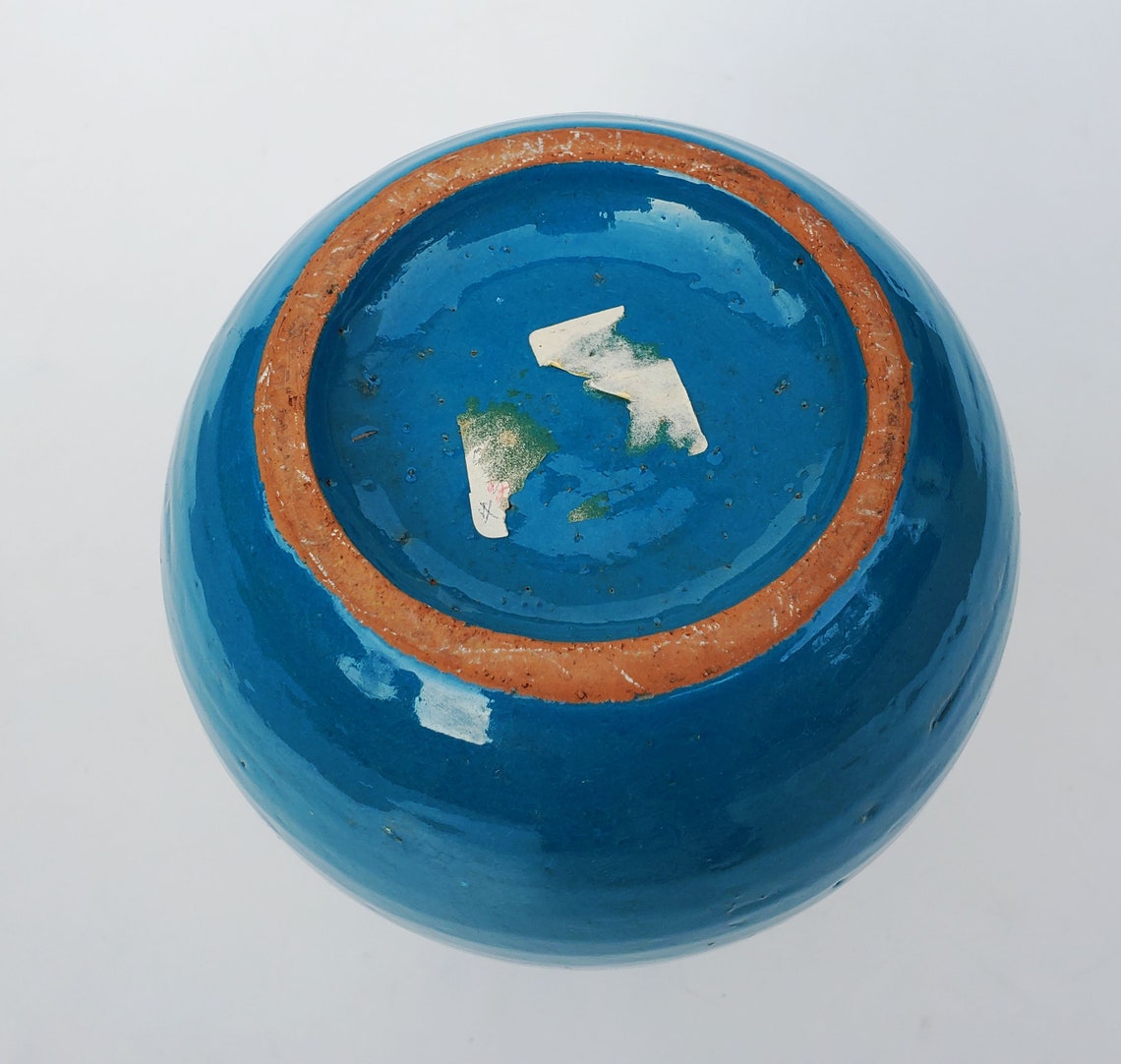 Italian Bitossi Blue Pottery Vase Stamped FISH and JUG | Etsy