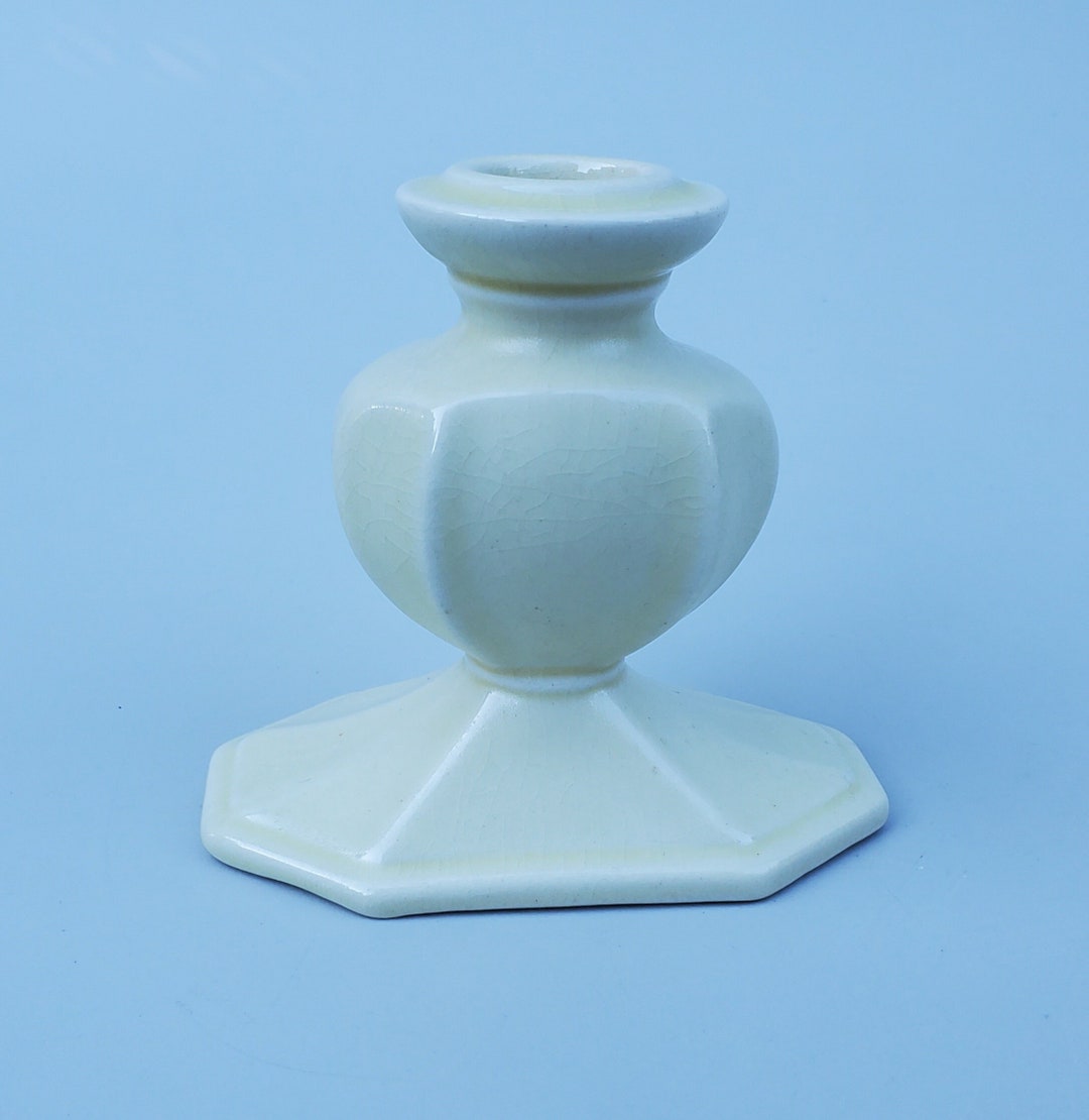 Cowan Art Pottery Candlestick - Classic Shape - Stamped Mark - 3.75" - Etsy