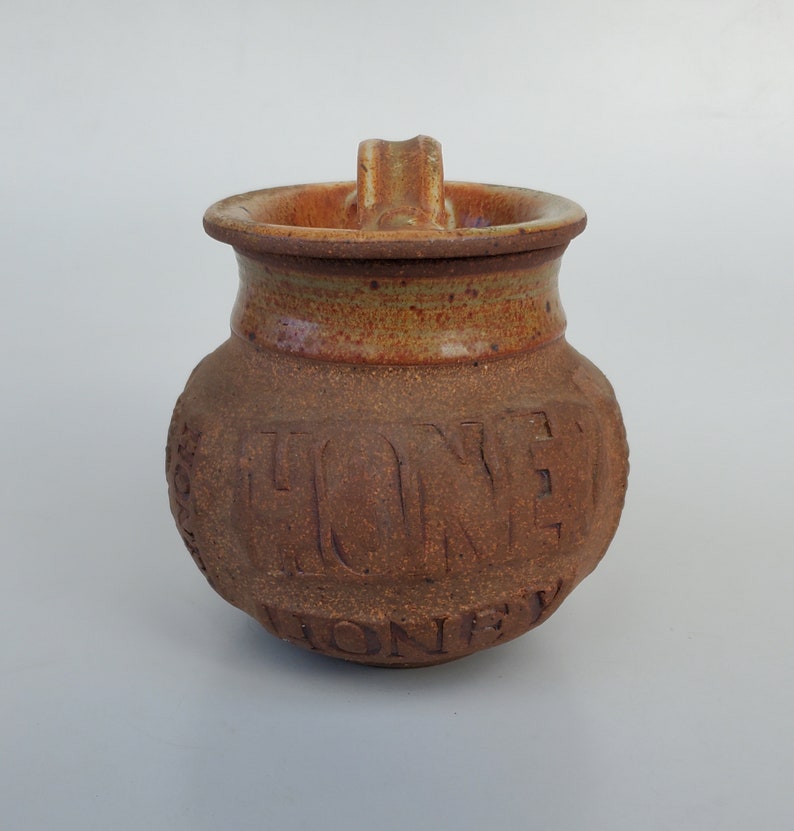 Donna and Jeff Tousley Northwest Studio Pottery Honey Pot - Stamped ...