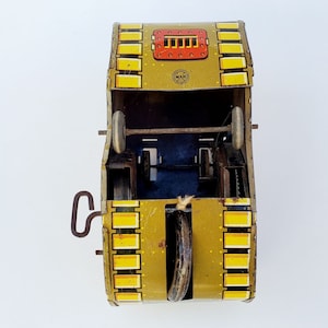 Vintage Marx Tin Wind up Army Tank No. 3 - Nice Color Graphics ...