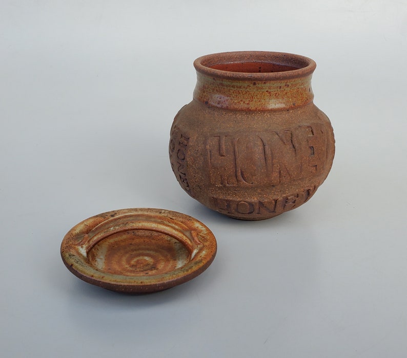 Donna and Jeff Tousley Northwest Studio Pottery Honey Pot - Stamped ...
