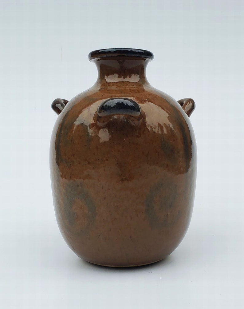 Ben Bieri Northwest Studio Pottery Bottle Form Vase Loop - Etsy