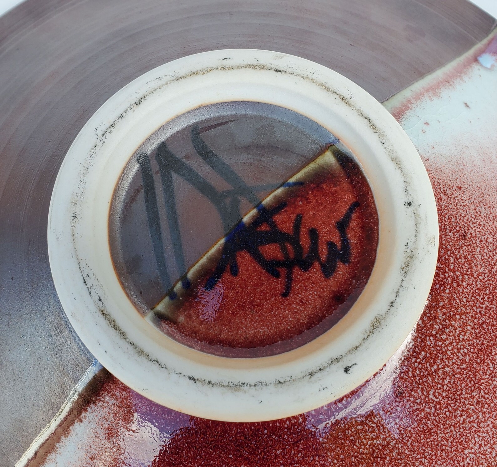 Marc Matsui Seattle Studio Pottery Large Decorated Flaring - Etsy