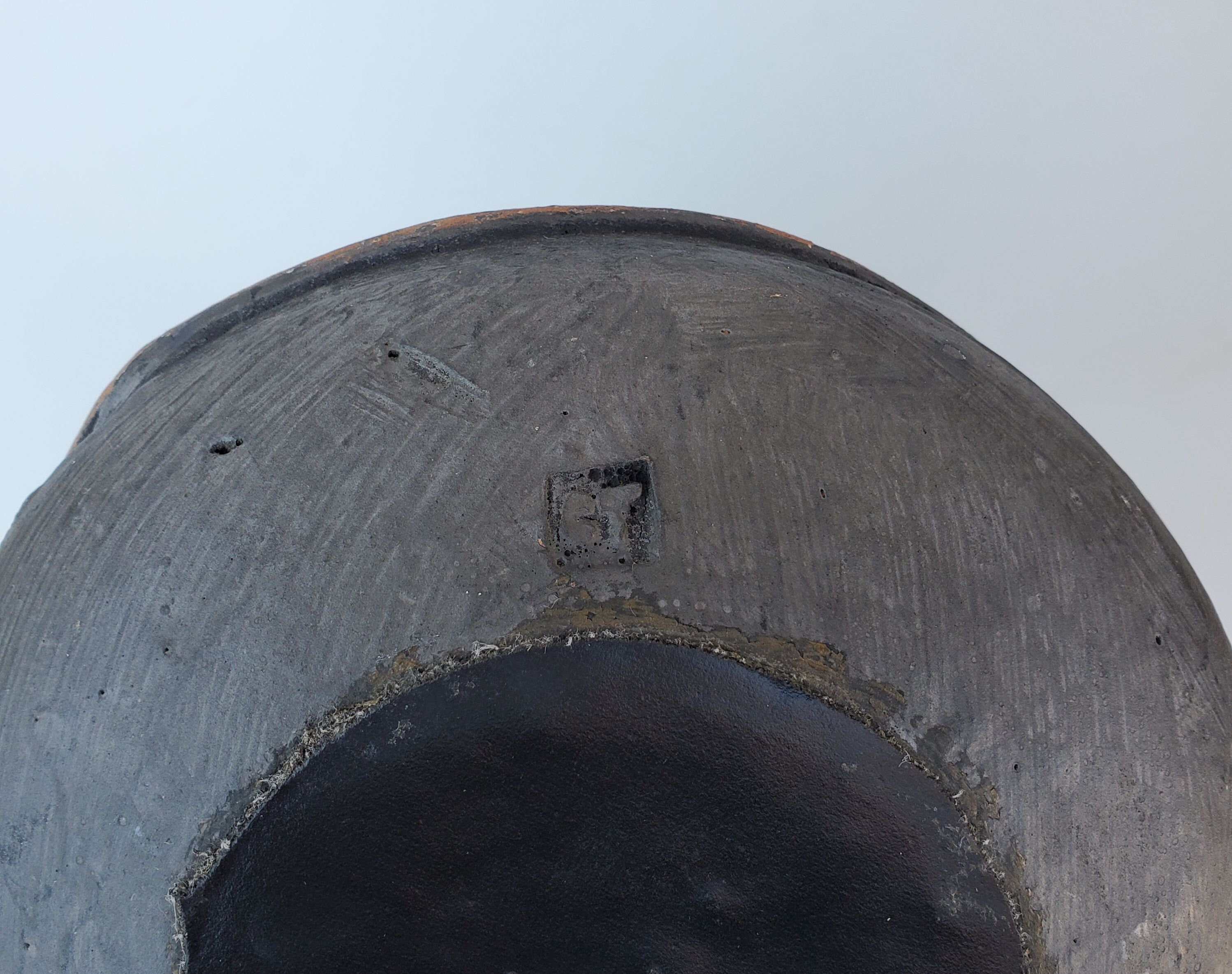 Colin Thorburn British Studio Pottery Vase- Large Vase With Raised Fish ...