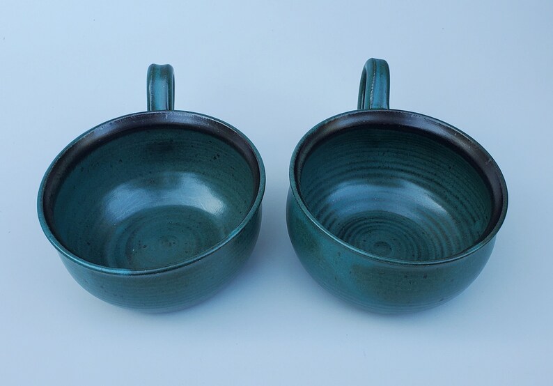 Vicki Littlejohn Oregon Studio Pottery Set of 2 Loop Handled - Etsy