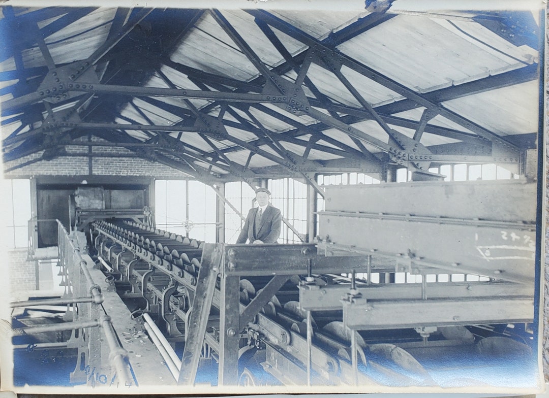 1914 Portland Maine Casco Bay Coke Screening Plant Construction Photo ...