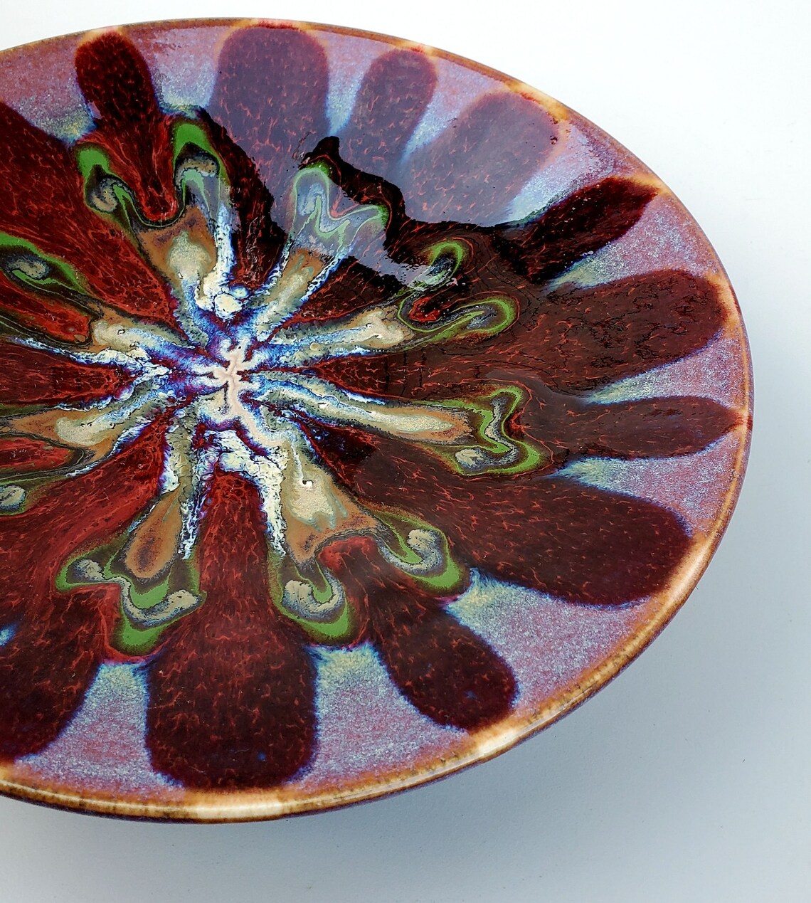 Matthew Patton Seattle Studio Pottery Free Form Decorated - Etsy