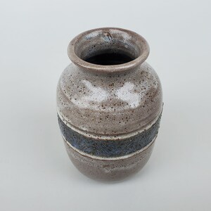 Ben Bieri Northwest Studio Pottery Barrel Form Vase - Textured Combed ...