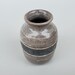 Ben Bieri Northwest Studio Pottery Barrel Form Vase - Textured Combed ...