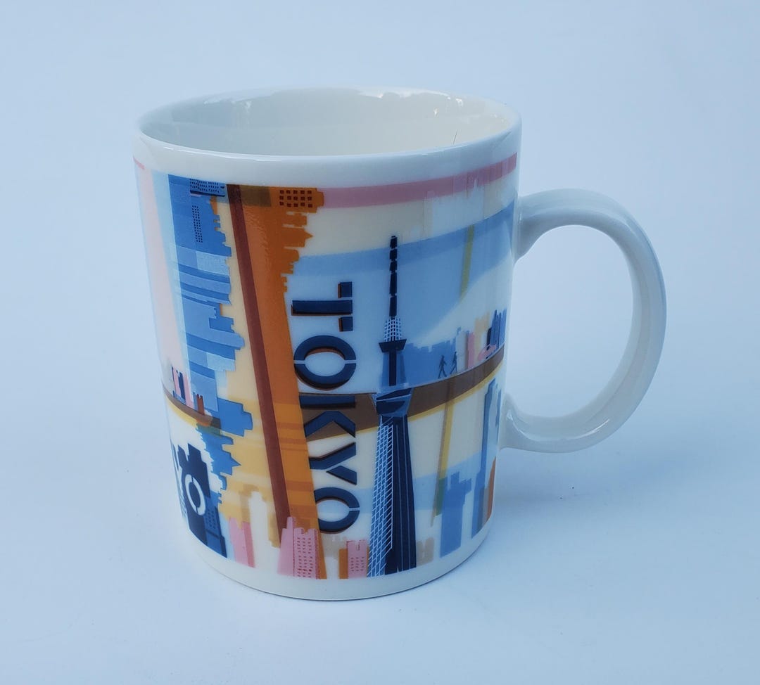 Starbucks Collectible Coffee Mug Tokyo Japan - Colorful Cityscape ...