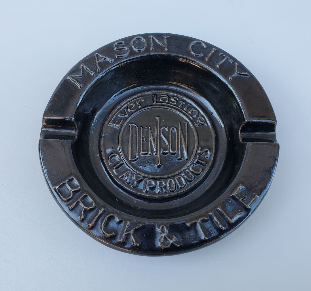 Early Mason City Brick and Tile Ashtray - Ever Lasting Clay Products ...