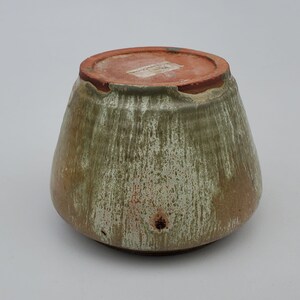 Early Dominican Sisters Folk Art Pottery Vase - Green Rutile Glaze ...