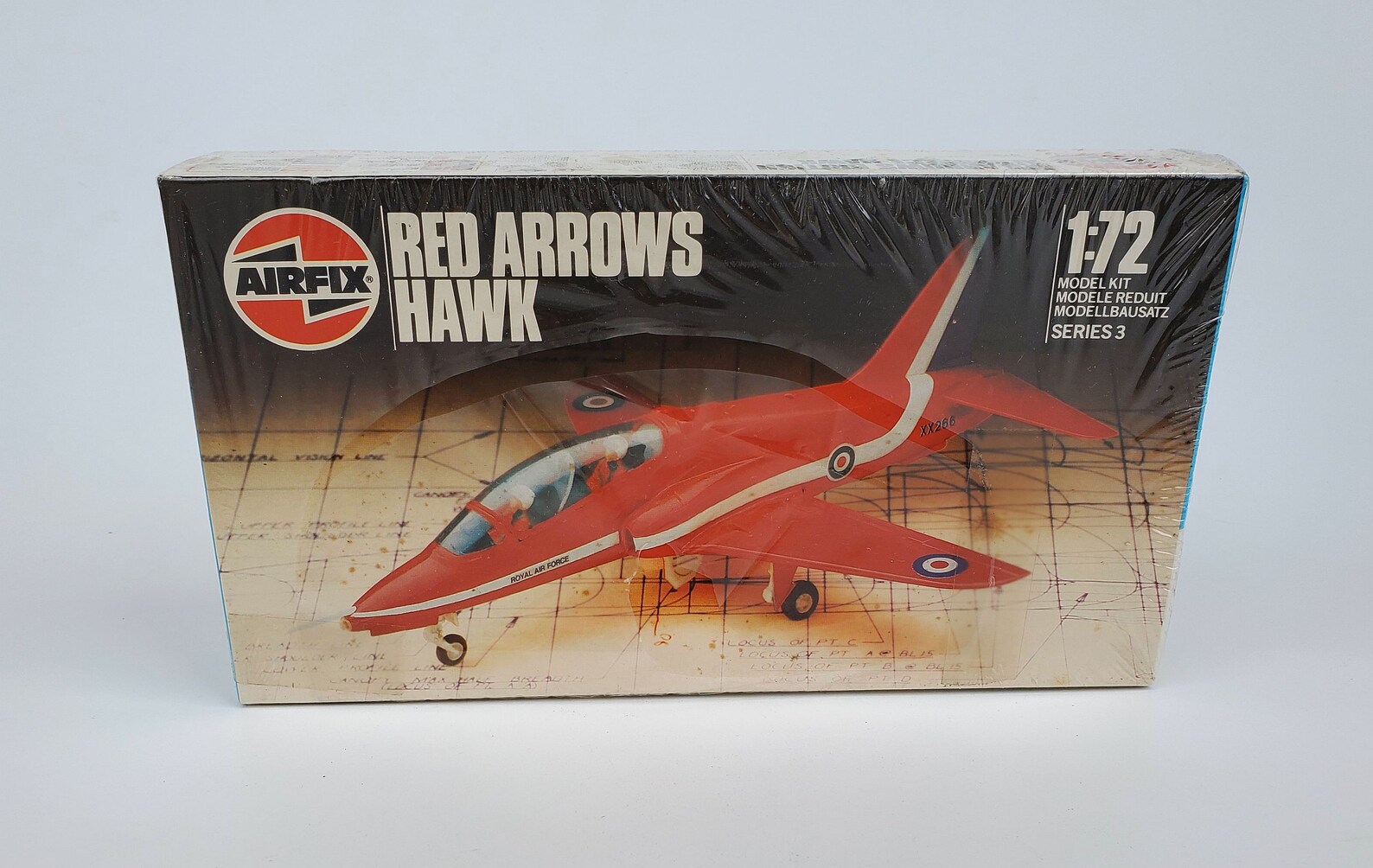 Airfix Red Arrows British Aerospace Hawk Royal Air Force Jet | Etsy