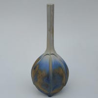 Richard Mahaffey Northwest Studio Pottery Saggar Fired Raku Sculptural ...