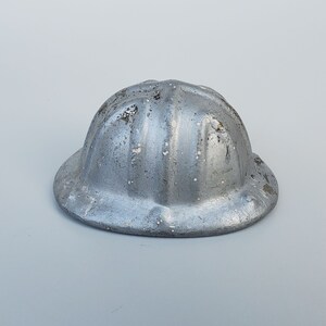 Vintage Mini Silver Hard Hat Novelty Paperweight 3.5 - Etsy