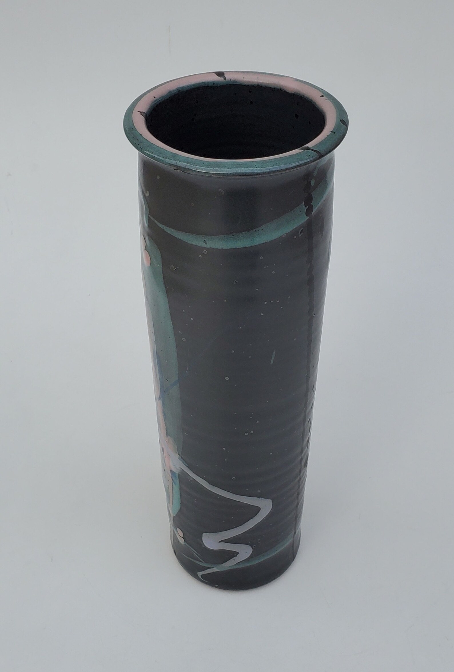 Mark Chamberlain Large Hand Thrown Studio Pottery Vase - Free From ...