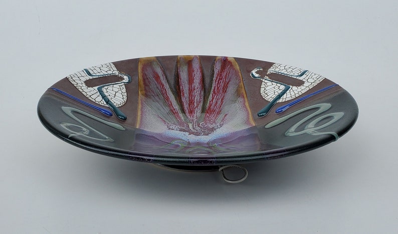 Matthew Patton Decorated Studio Pottery Charger Wall Hanger | Etsy