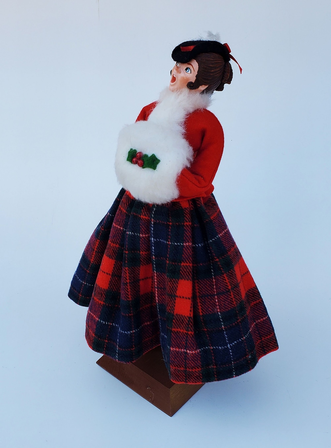 Simpich Christmas Character Doll Lady Singing Christmas | Etsy