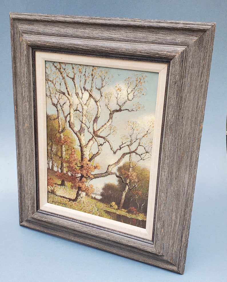 Benson Bond Moore Listed Washington DC Artist - Scenic Landscape Oil ...