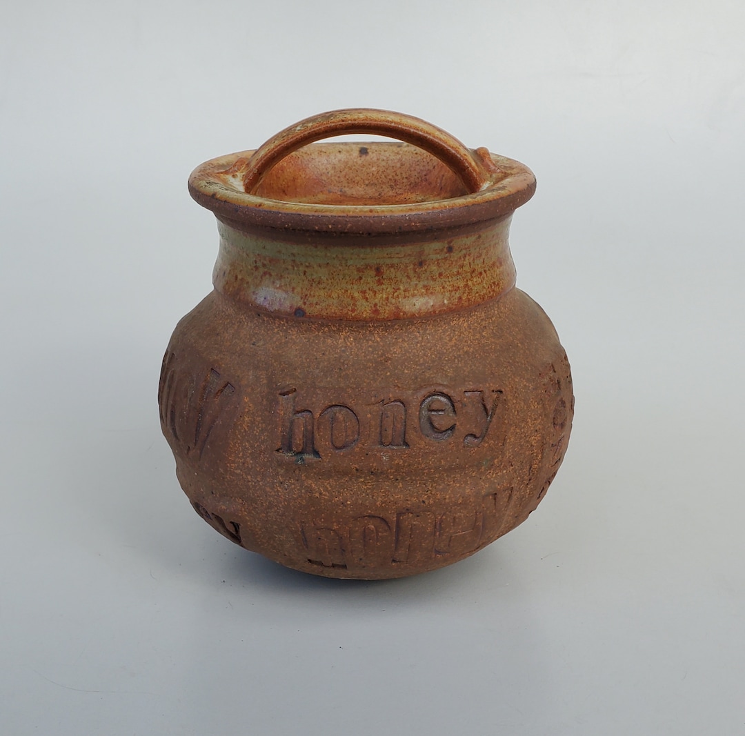 Donna and Jeff Tousley Northwest Studio Pottery Honey Pot - Stamped ...