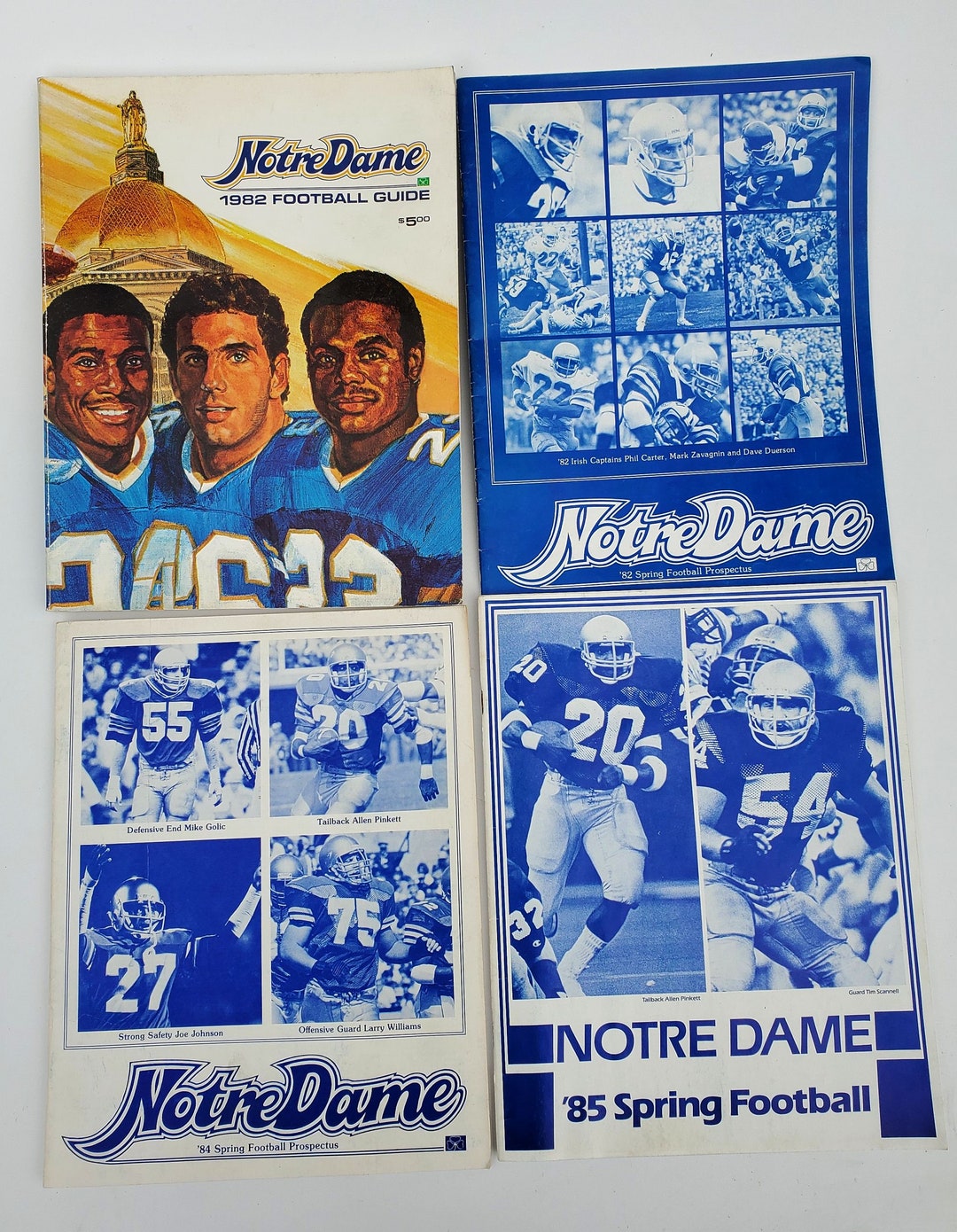 Notre Dame College Football Program and Spring Football Prospectus ...
