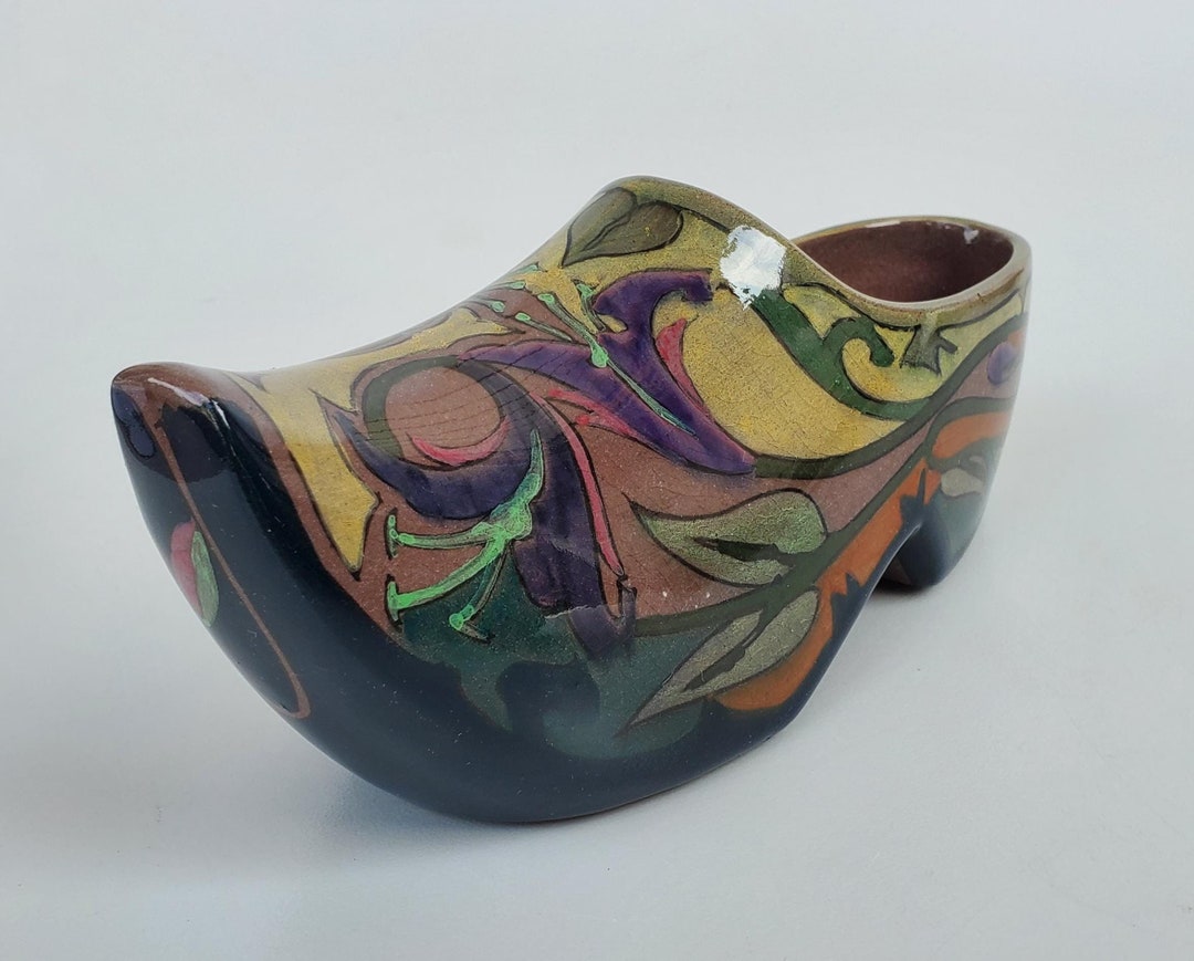 Antique Gouda Dutch Clog Planter PZH Factory Zuid Holland Fully ...
