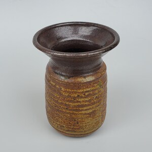 William Creitz Oregon Studio Pottery Stoneware Vase - Flaring Rim With ...
