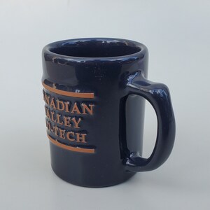 Frankoma Art Pottery Novelty Coffee Mug - Canadian Valley Vo-tech ...